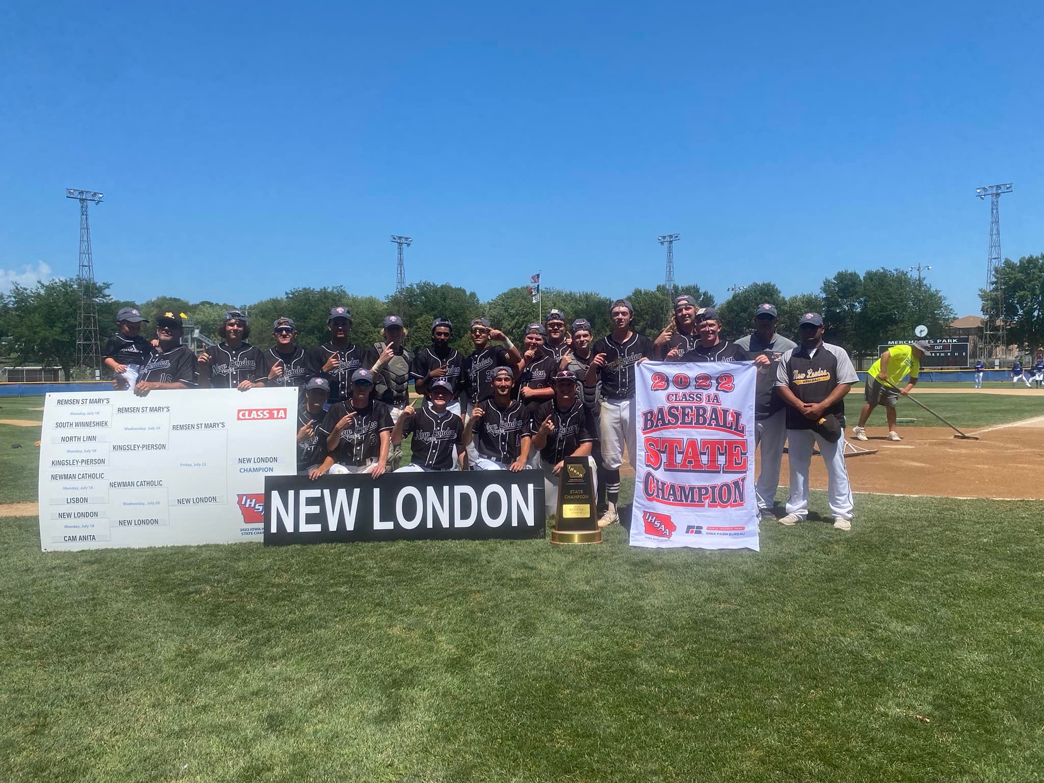 New London Baseball Wins State – KILJ Radio