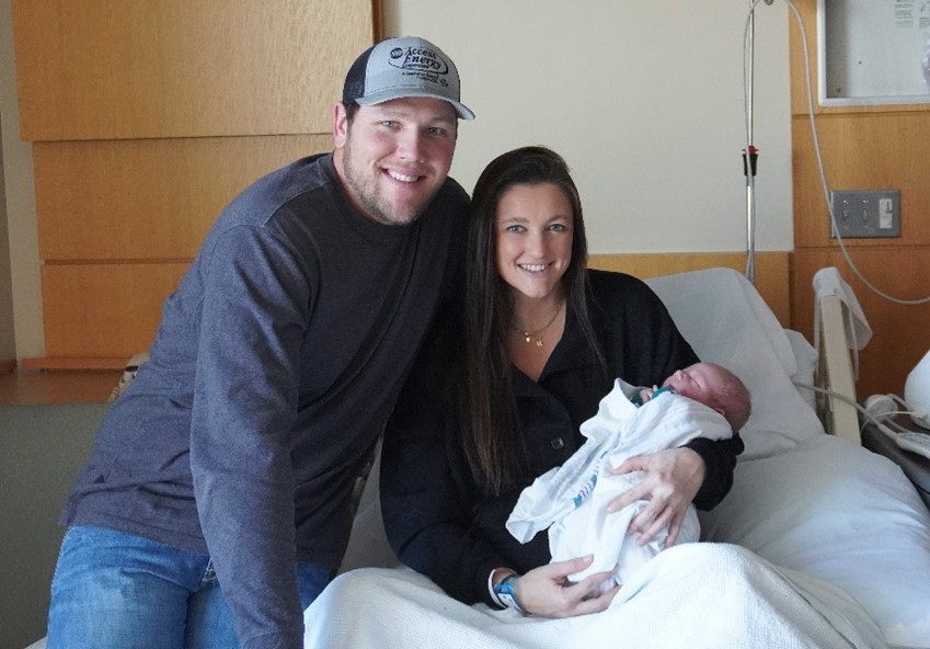 Mount Pleasant Couple Has New Years Day Baby – KILJ Radio
