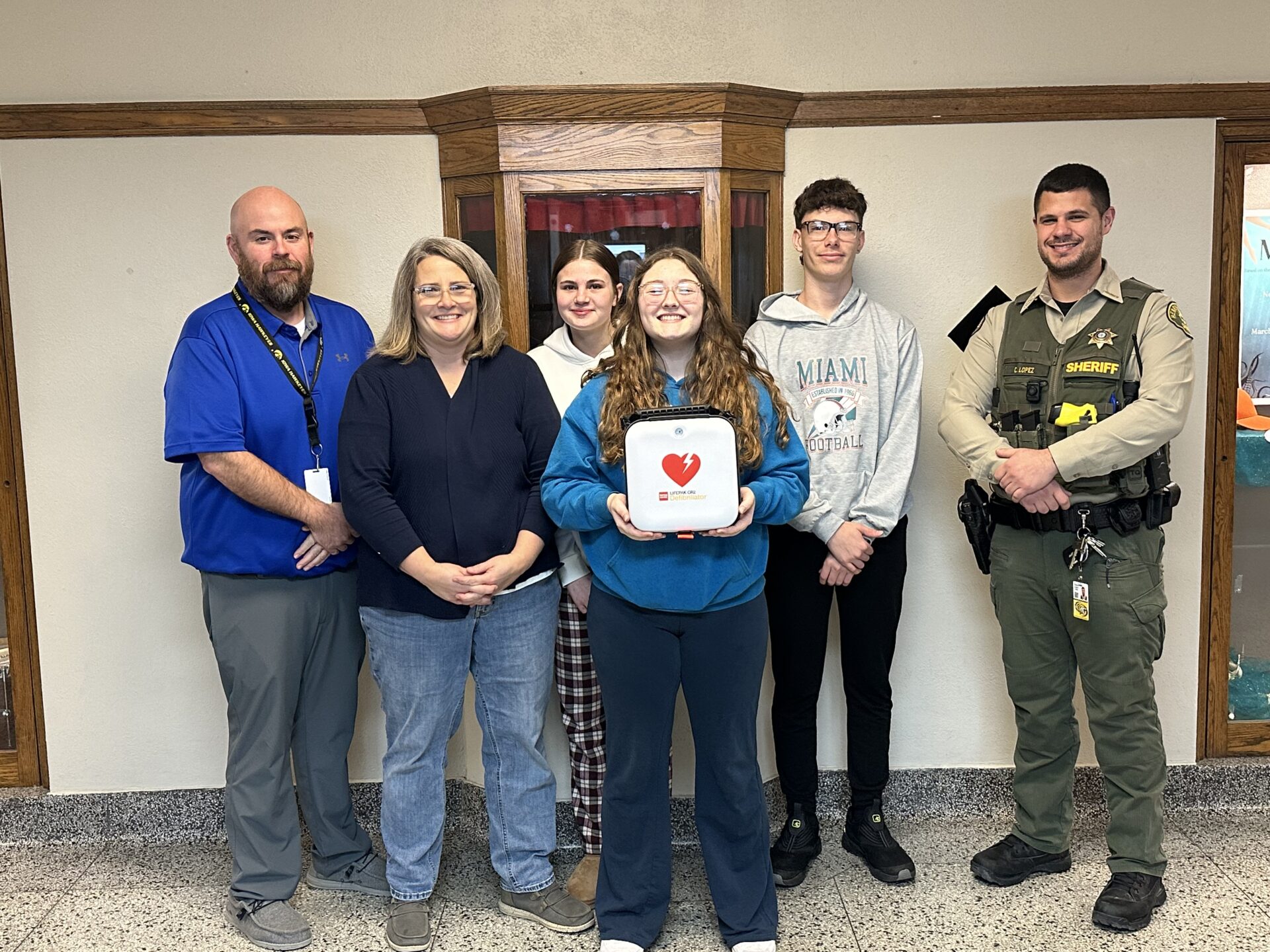 NLCSD Receives AED - KILJ Radio - Latest News from Mt. Pleasant ...