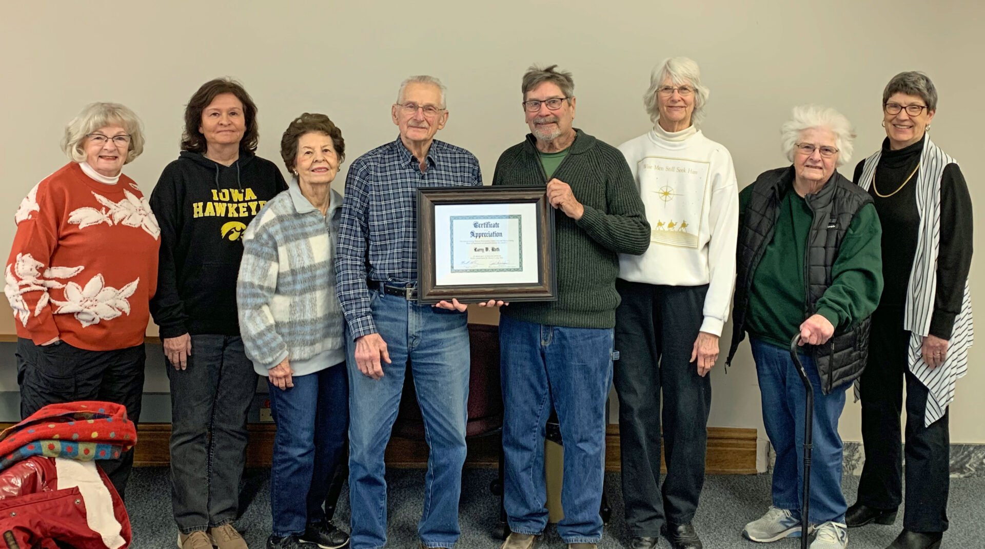 The Henry County Historic Preservation Commission Honors Larry D. Roth ...