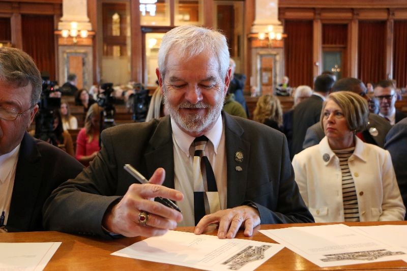 Rep. Matt Rinker (R-Burlington) & Rep. Martin Graber (R-Fort Madison ...