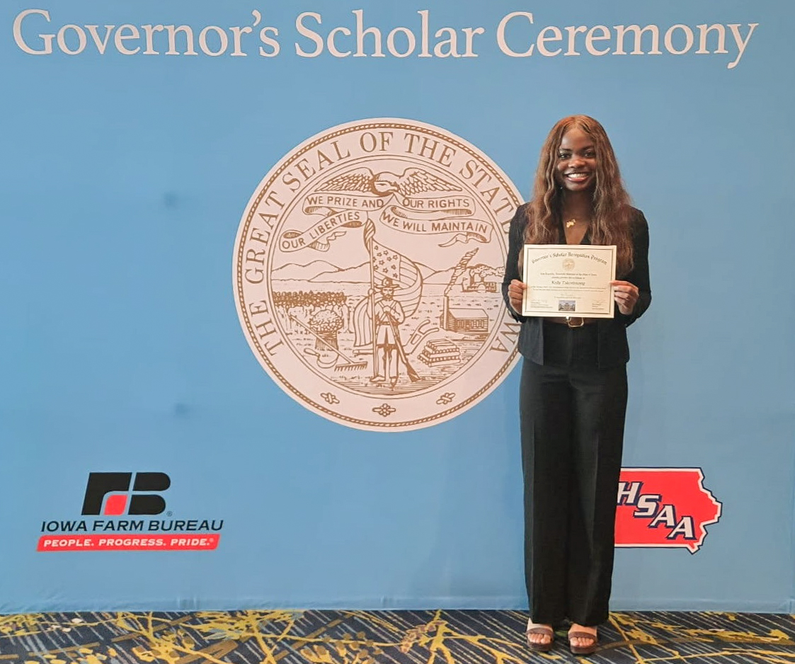 Keokuk HS senior: Kelly Takorbisong, honored as Governor’s Scholar in ...