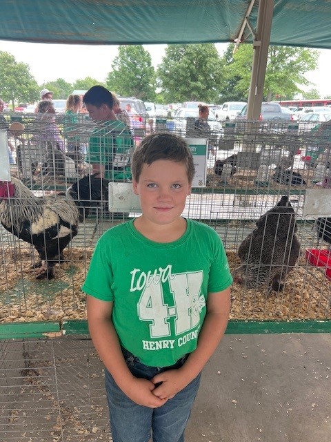 James Coffin Shines in First Year of 4-H at Henry County Fair Poultry ...