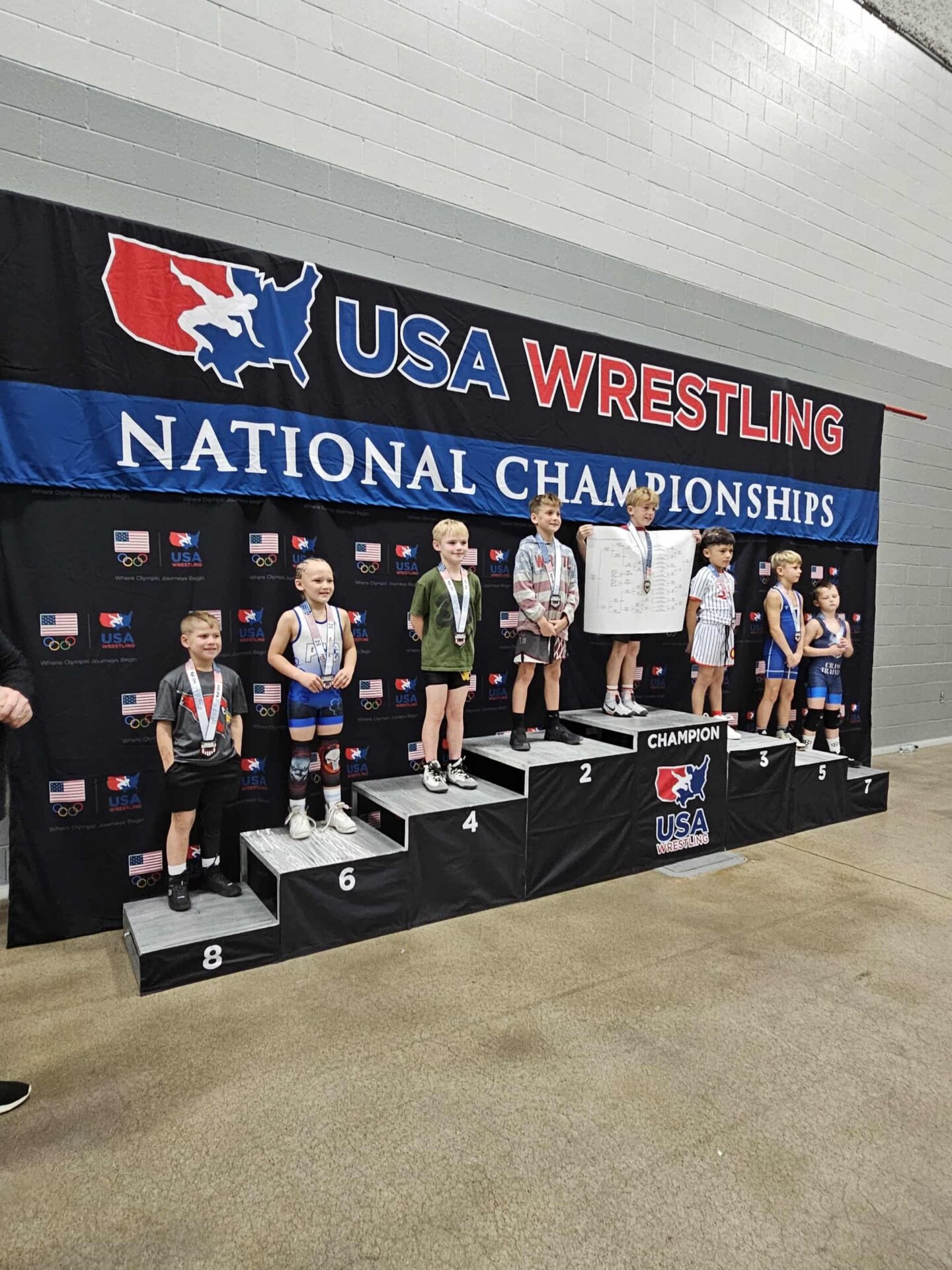 The Mt. Pleasant Youth Wrestling Club Yields Two All-Americans in Des ...